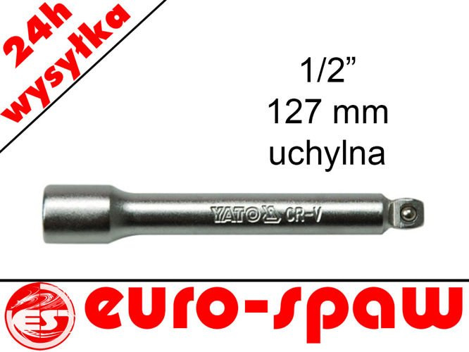 Przedłużka uchylna 1/2 127mm YATO YT-1250 - Narzędzia ręczne Redukcje i ...